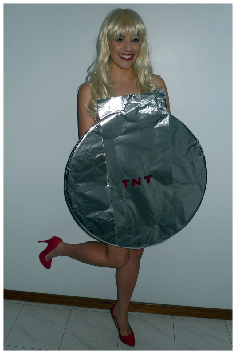 Blonde Bombshell Pun Costume – Theme Me: Costume, Fancy Dress & Theme ...