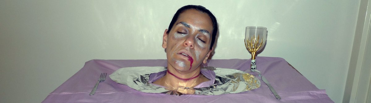 Head On A Plate Costume – Theme Me: Costume, Fancy Dress & Theme ...