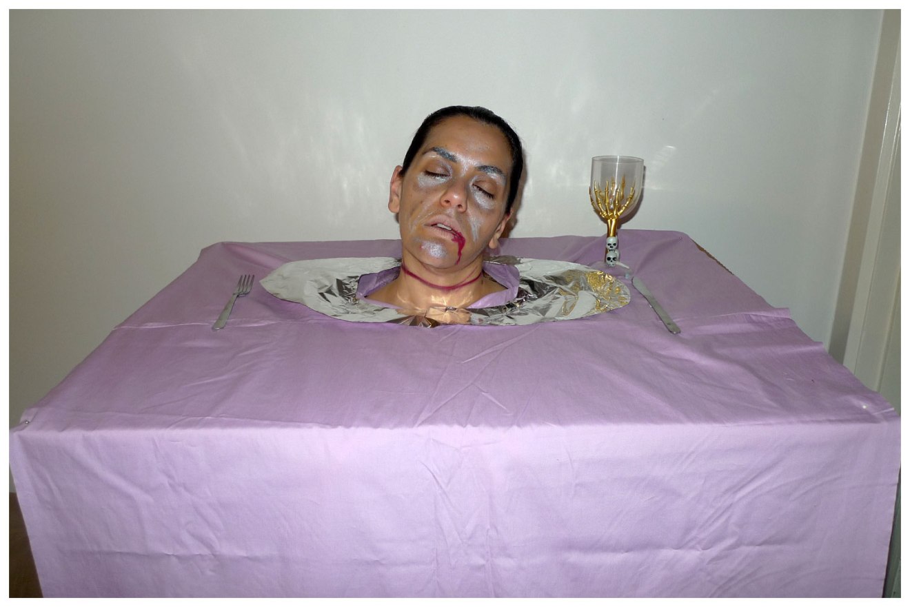 Head On A Plate Costume – Theme Me: Costume, Fancy Dress & Theme ...